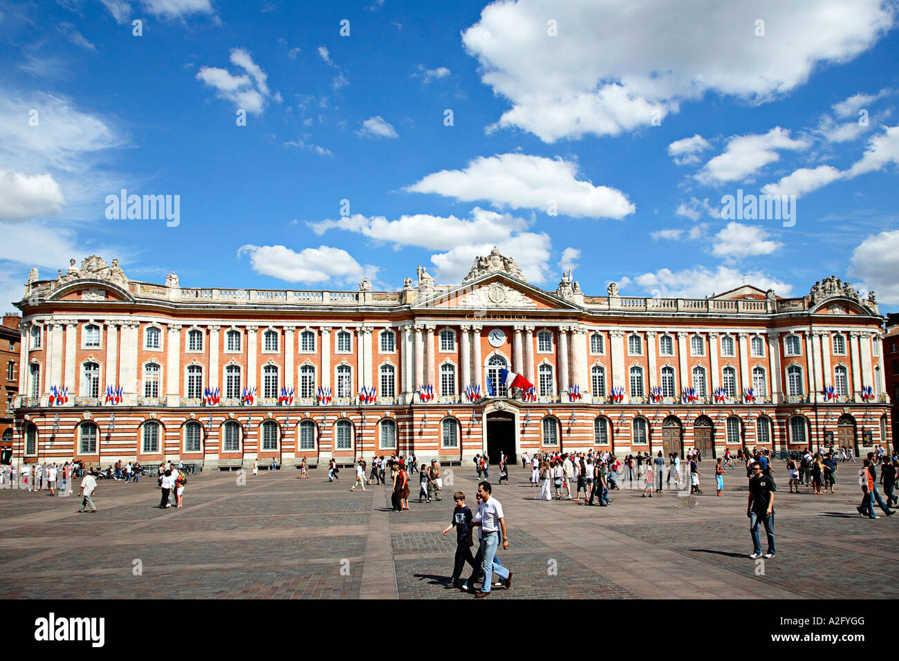 Le Capitole, the town hall of Toulouse, France Stock Photo - Alamy