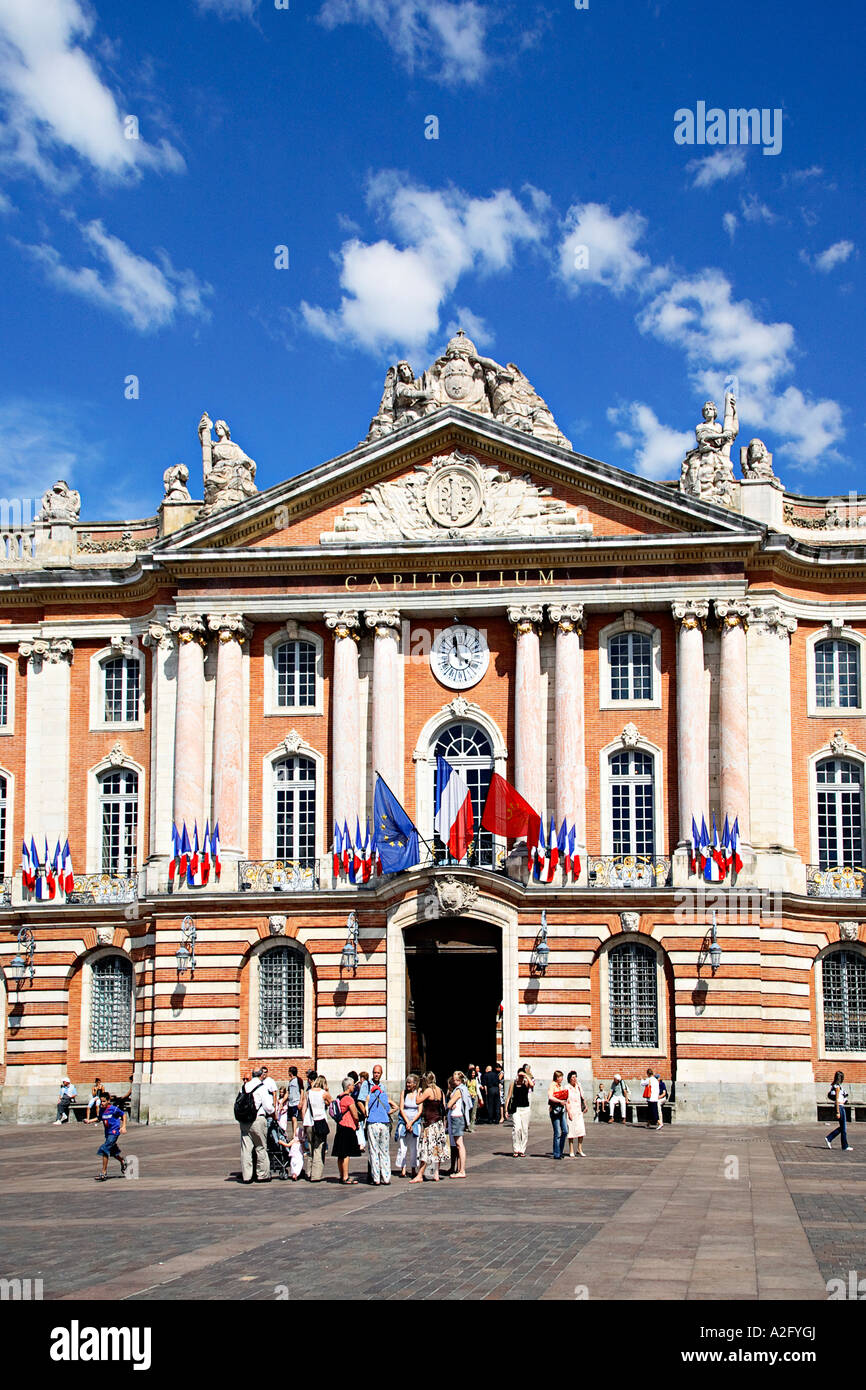Le Capitole, the town hall of Toulouse, France Stock Photo - Alamy