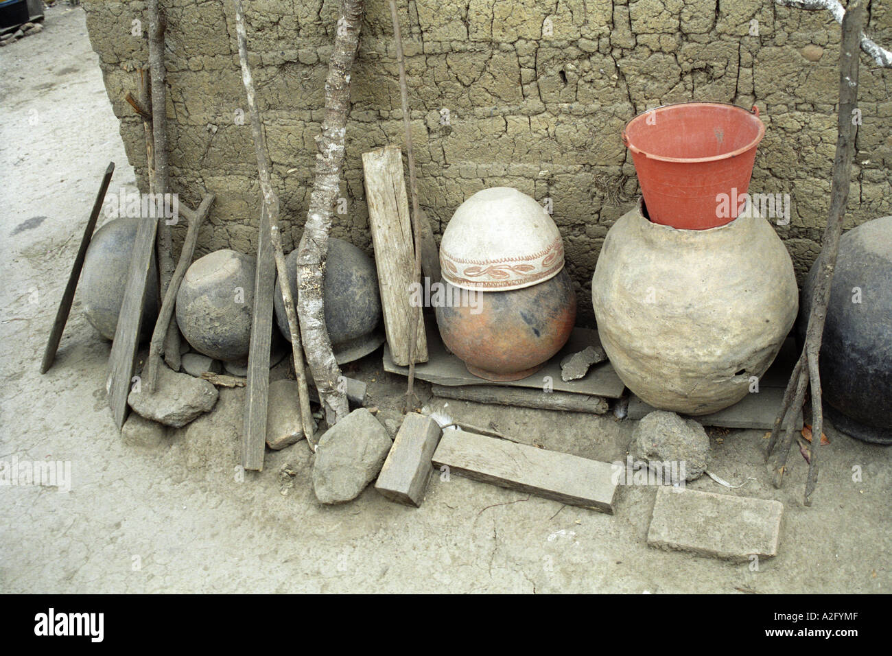 Traditional indigenous cooking in hi-res stock photography and images ...