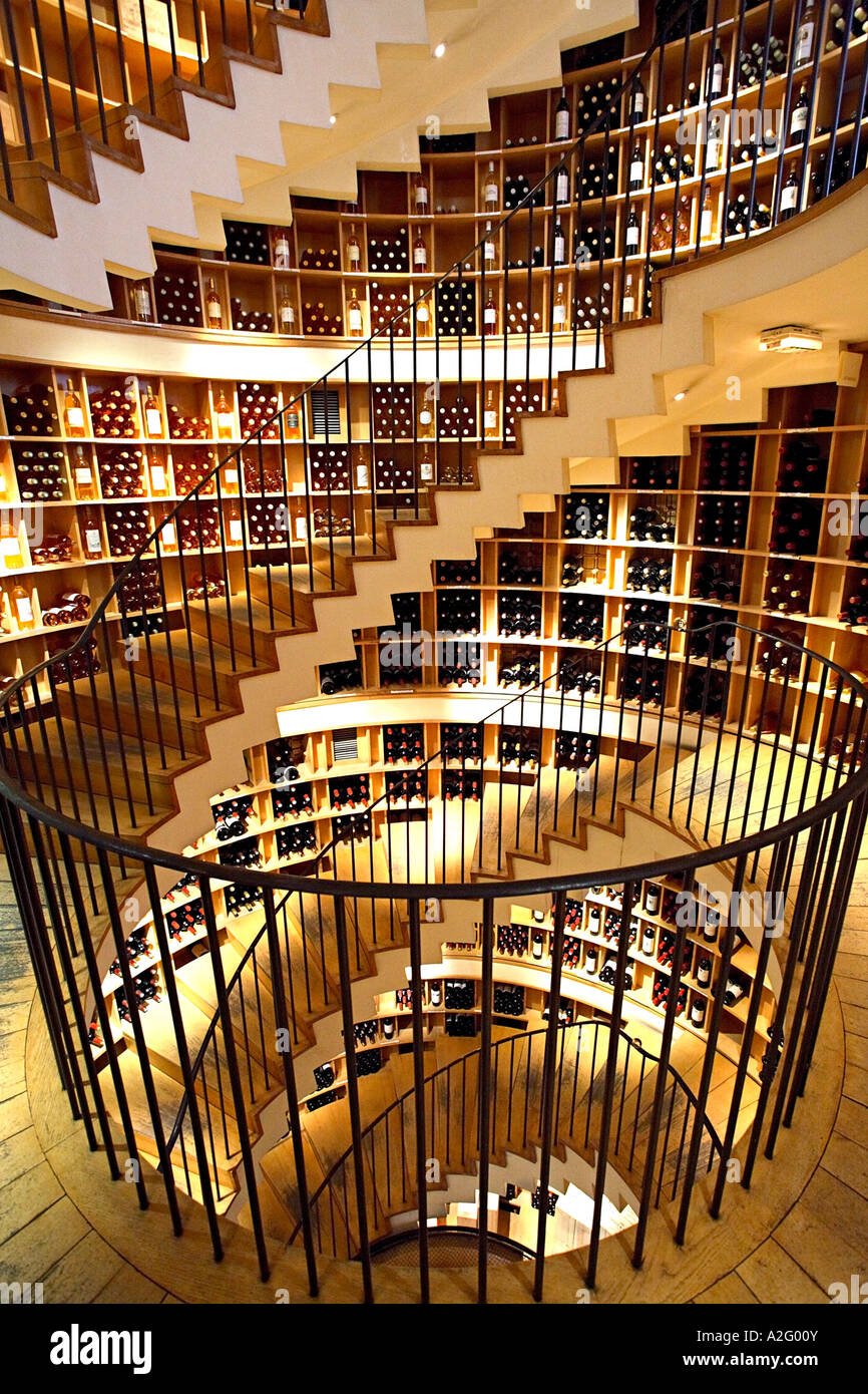 The "Intendant", a famous cellarshop at Bordeaux, France Stock Photo ...
