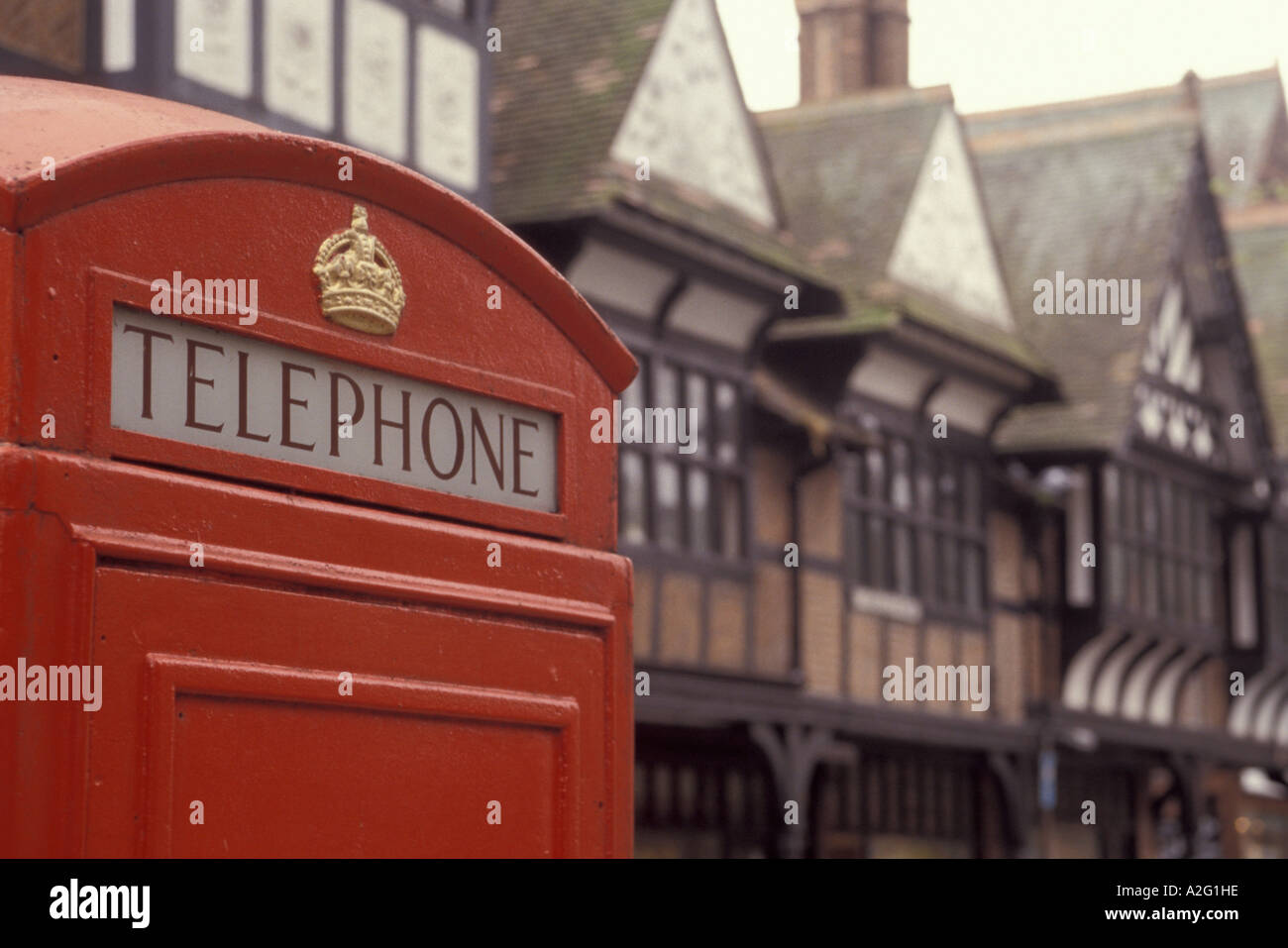 England, Chester, Traditional half-timbered building Stock Photo - Alamy