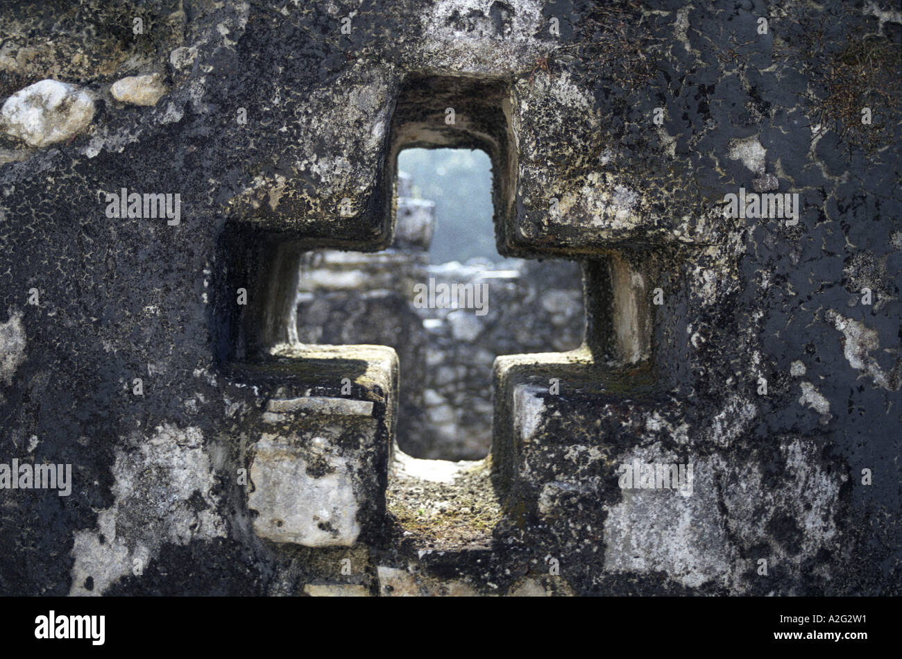 Architectural detail cross palenque hi-res stock photography and images ...