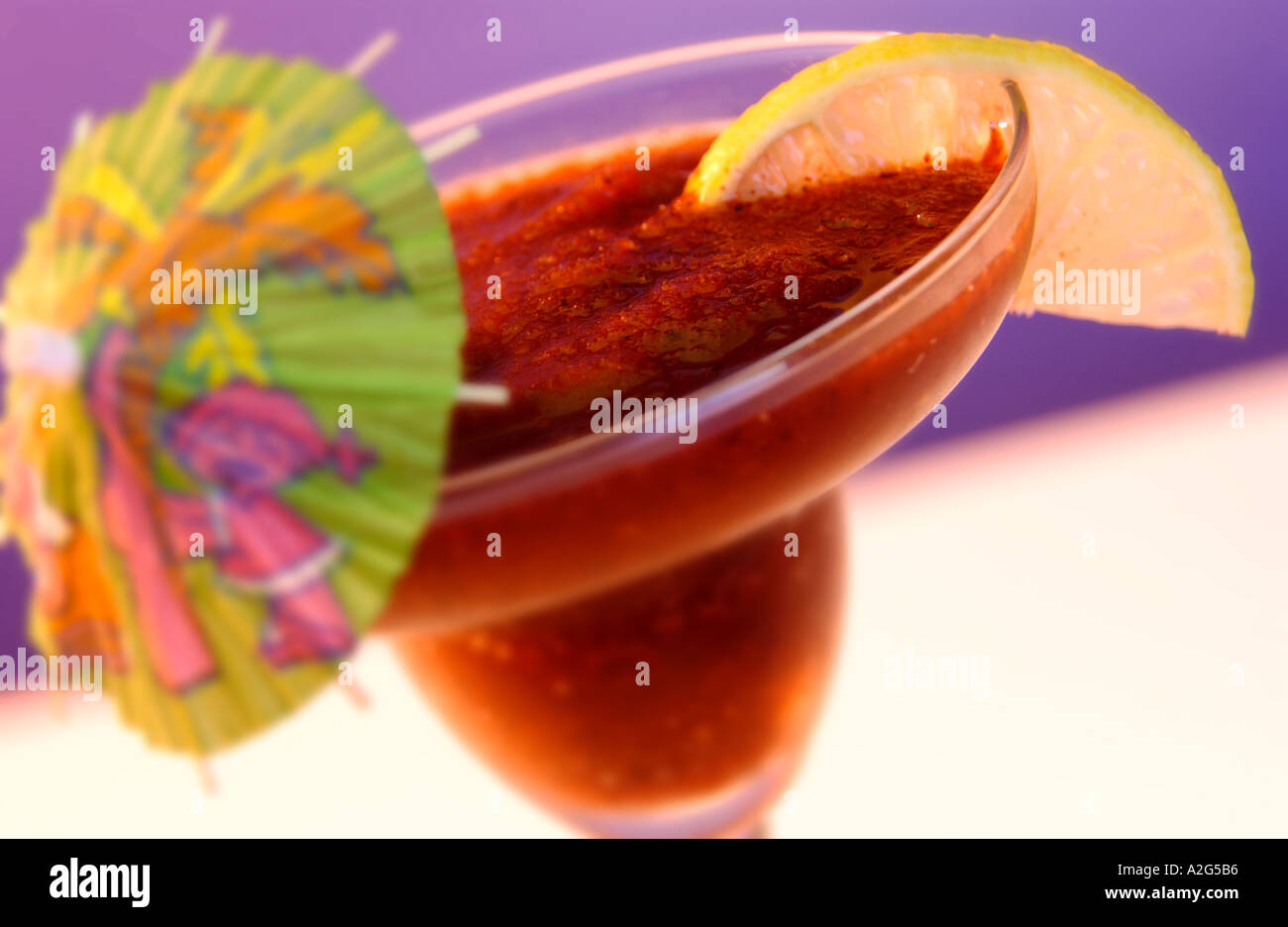 Tropical mixed drink Stock Photo - Alamy