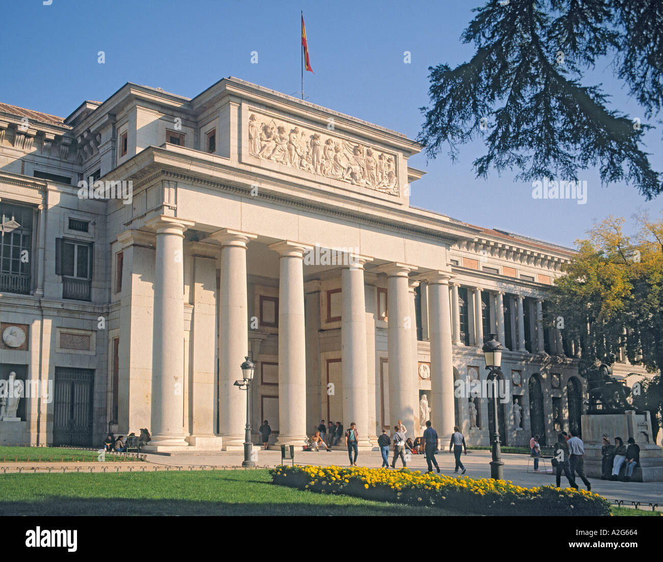 Madrid, Spain. El Prado Museum Stock Photo - Alamy
