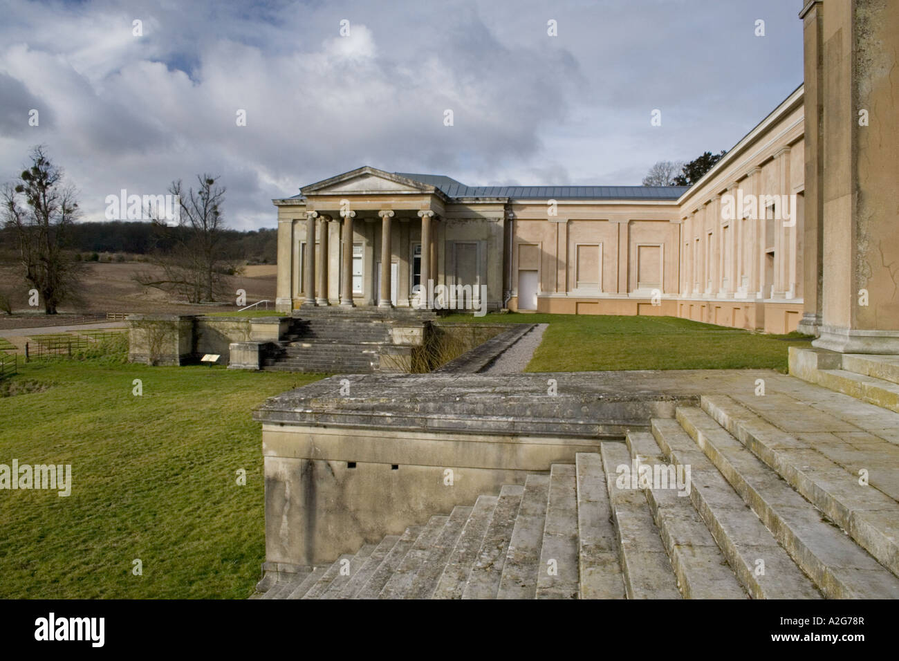 The Grange at Northington, near Aylesford Winchester Hampshire Stock ...