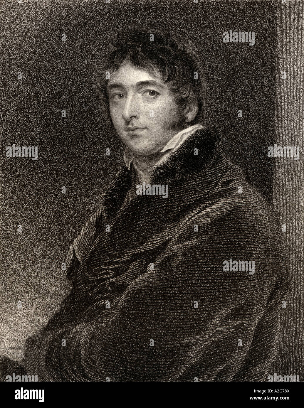 Portrait william lamb 2nd viscount hi-res stock photography and images ...