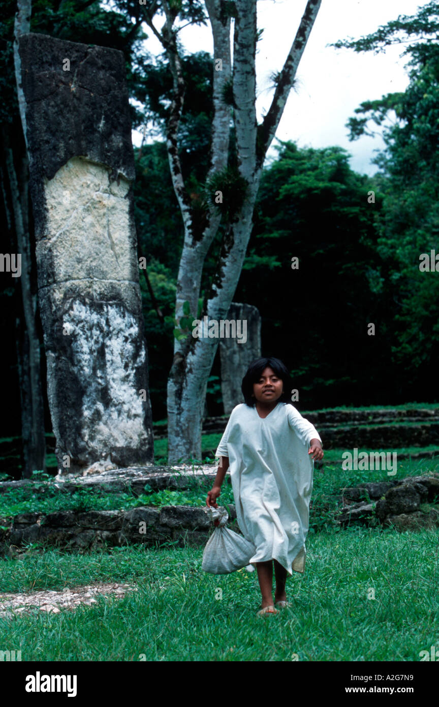 Mexico, Chiapas, Bonampak, Selva Lacandona, North America. Lacandon ...