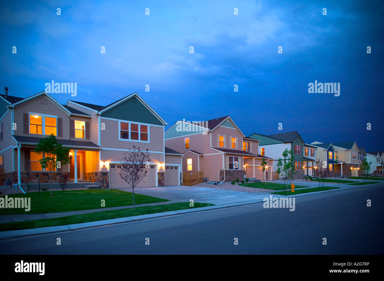 Middle Class Homes High Resolution Stock Photography and Images - Alamy