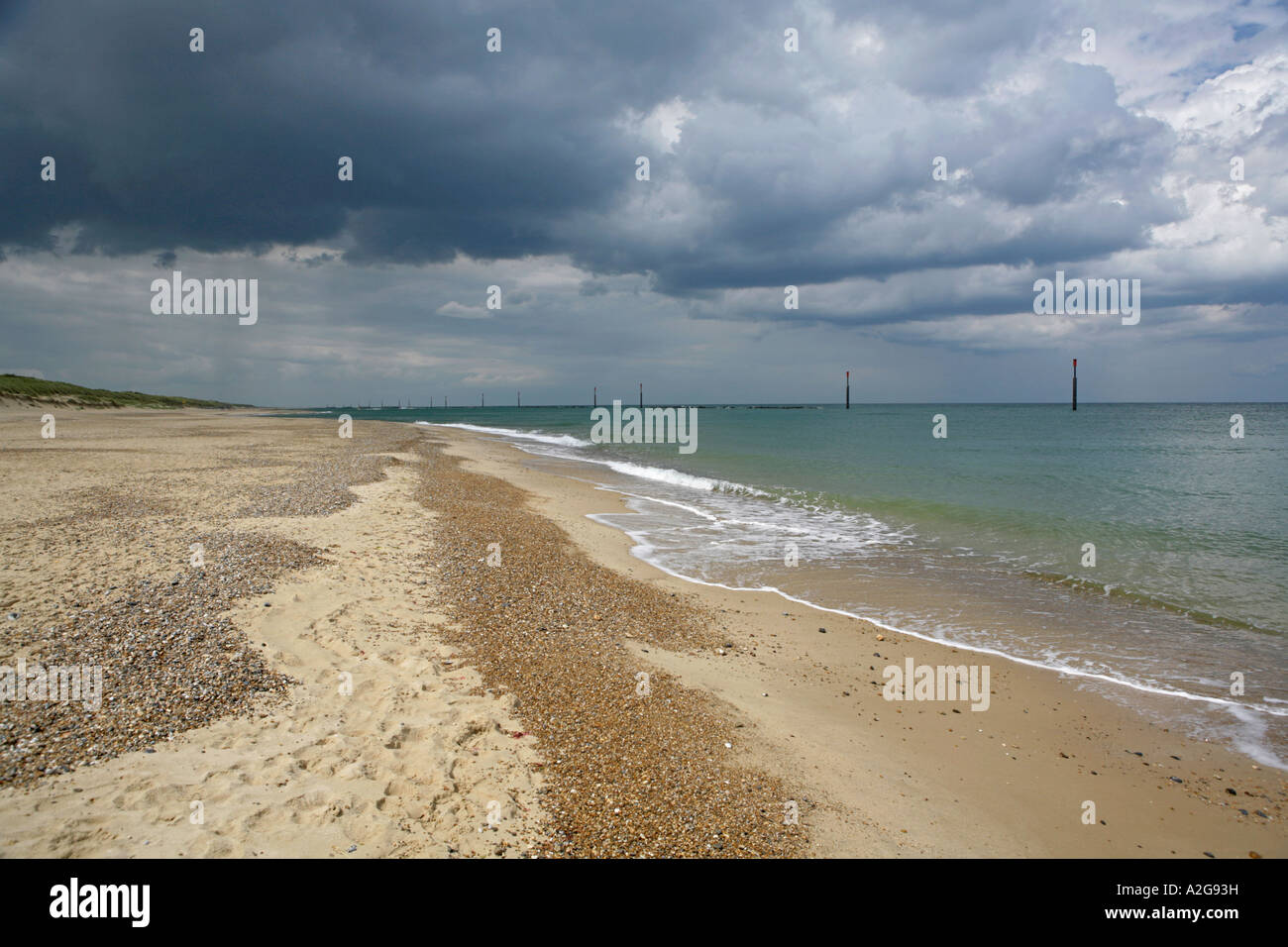 Winterton beach Norfolk UK Stock Photo - Alamy