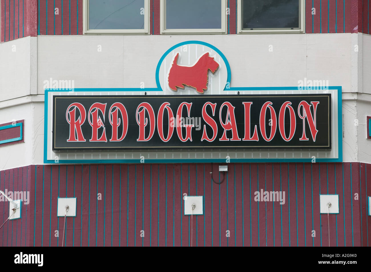 Red dog saloon alaska hi-res stock photography and images - Alamy