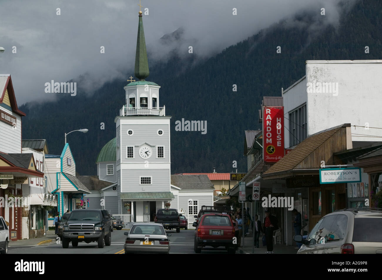 Sitka alaska town russian hi-res stock photography and images - Alamy