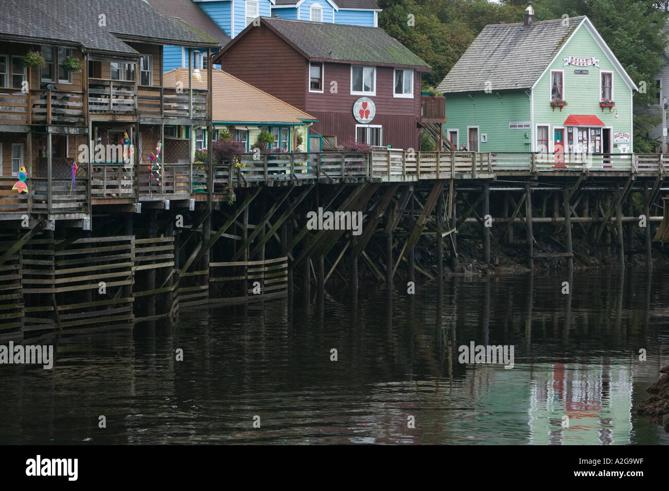 Ketchikan fishing village hi-res stock photography and images - Alamy