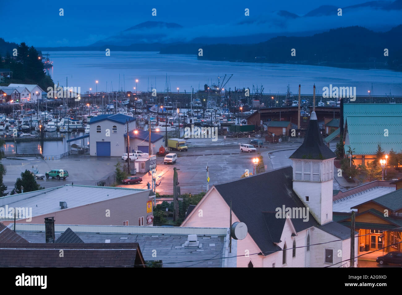 Ketchikan city harbor hi-res stock photography and images - Alamy