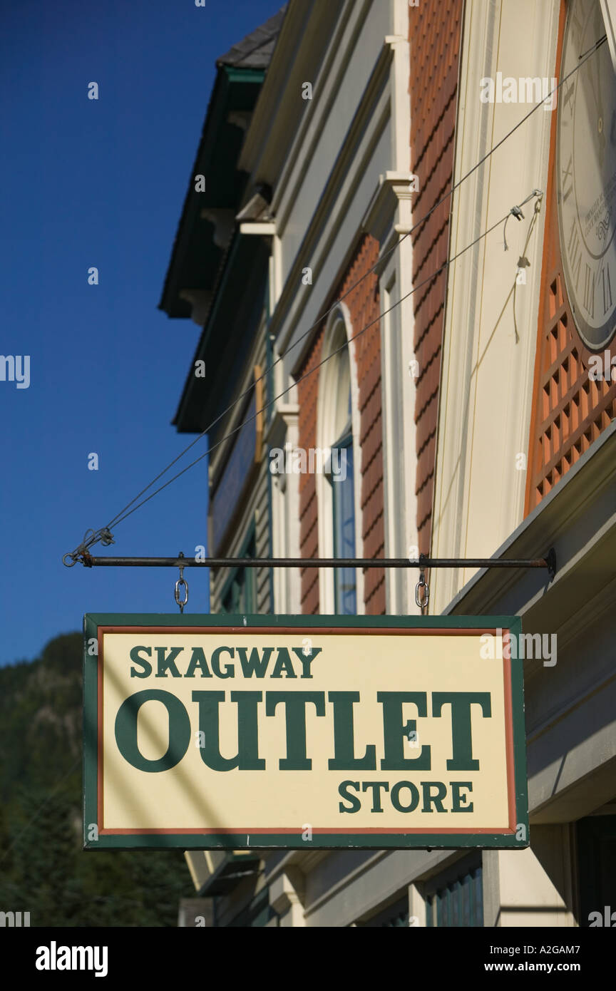 USA, ALASKA, Southeast Alaska, SKAGWAY: Skagway Shop Stock Photo - Alamy