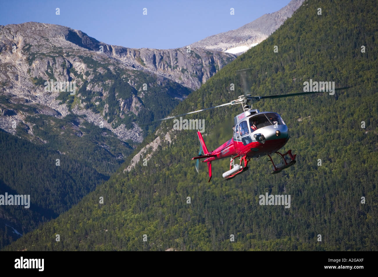 Skagway alaska aerial hi-res stock photography and images - Alamy
