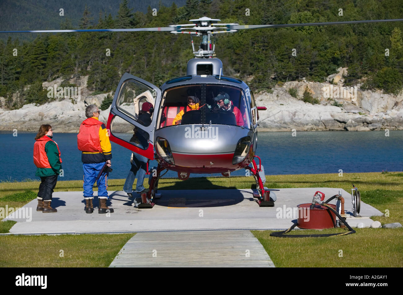 Temsco helicopter tours hi-res stock photography and images - Alamy