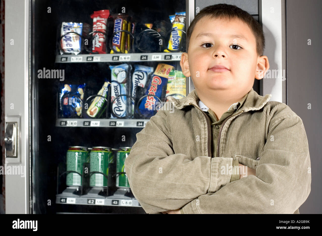 Child obese chocolate hi-res stock photography and images - Alamy