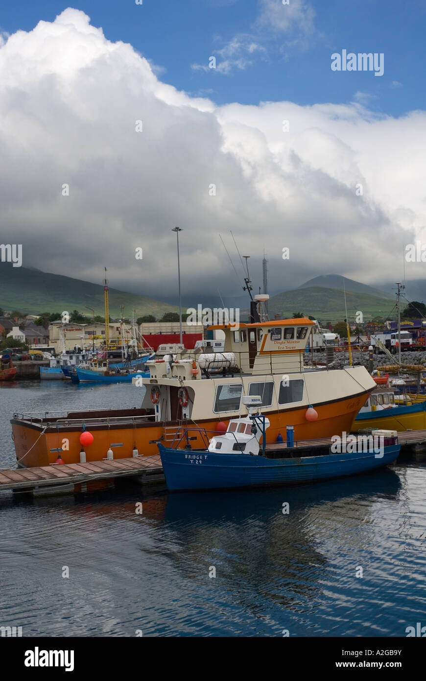 Dingle Harbour - Ireland Stock Photo - Alamy