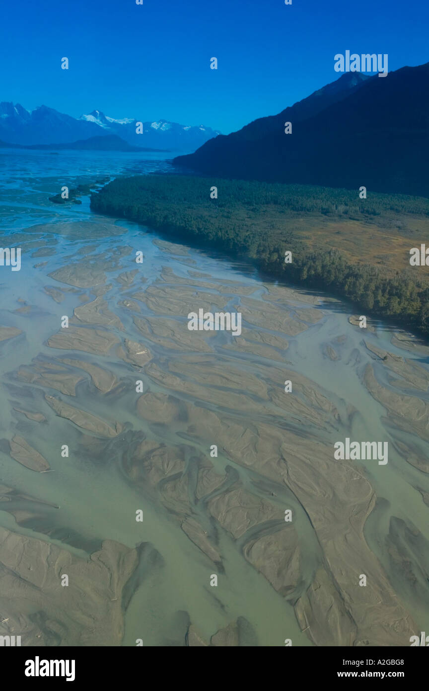 USA, ALASKA, Southeast Alaska, HAINES: Above Chilkoot Inlet / Lynn ...