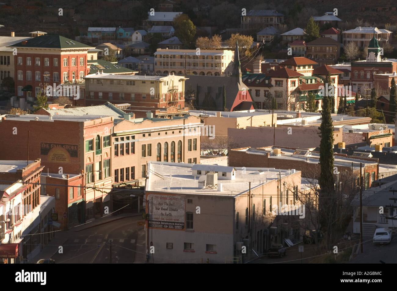 Main street bisbee arizona usa hi-res stock photography and images - Alamy