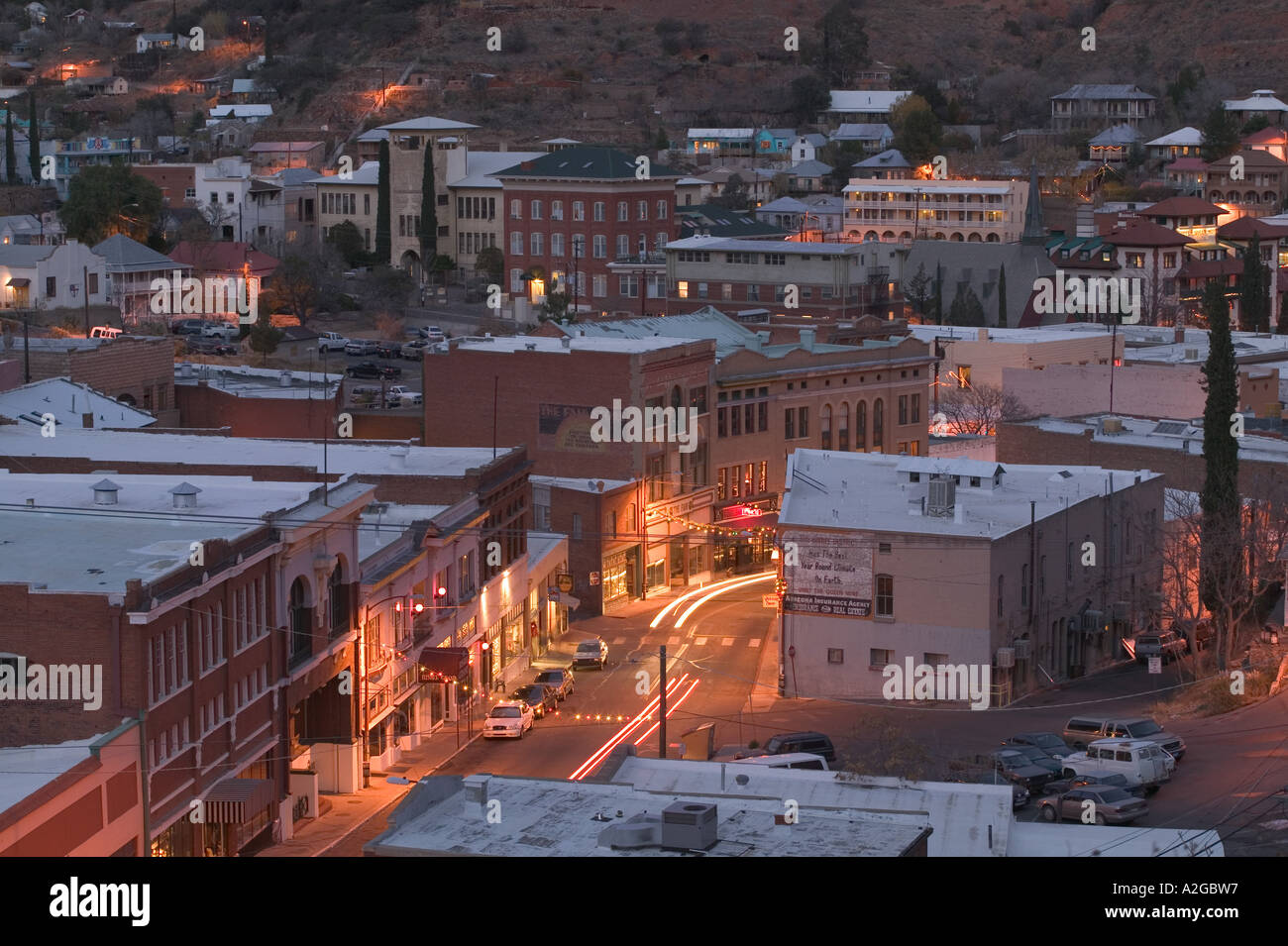 Main street bisbee arizona usa hi-res stock photography and images - Alamy