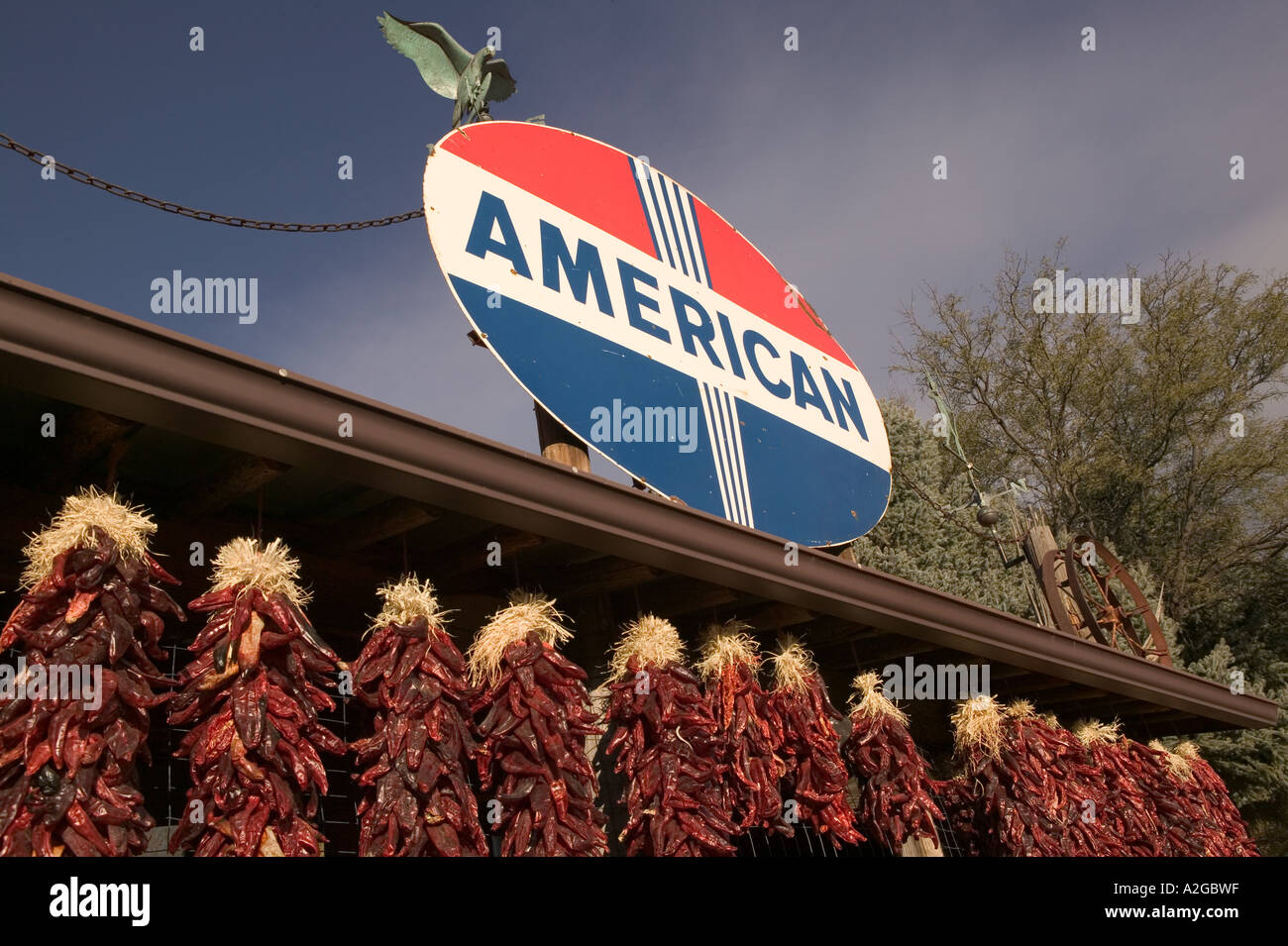 American gas sign hi-res stock photography and images - Alamy