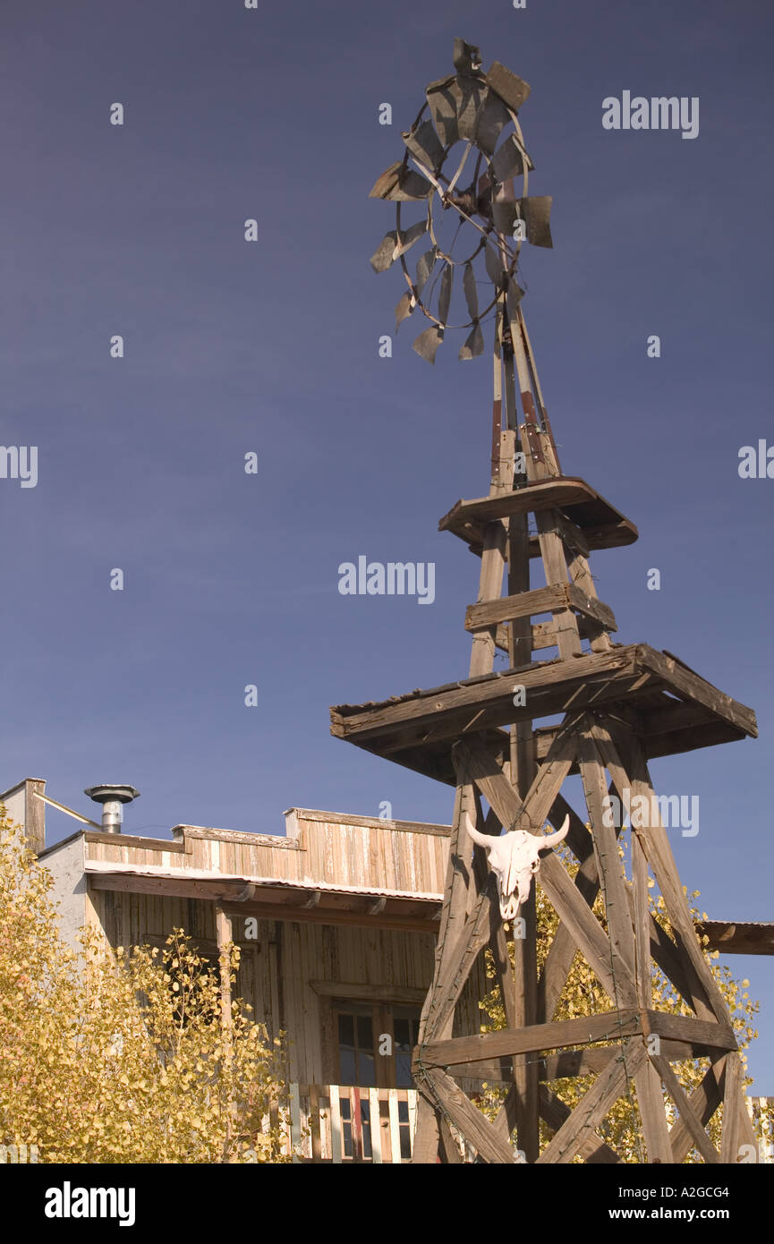 Cowboy windmill hi-res stock photography and images - Alamy