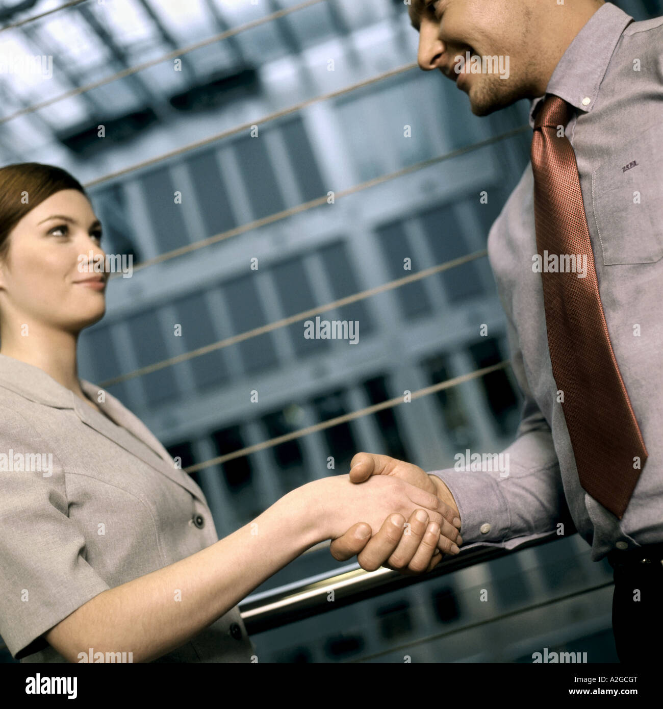 1216389 indoor office couple young woman 25 30 mature man 30 35 ...