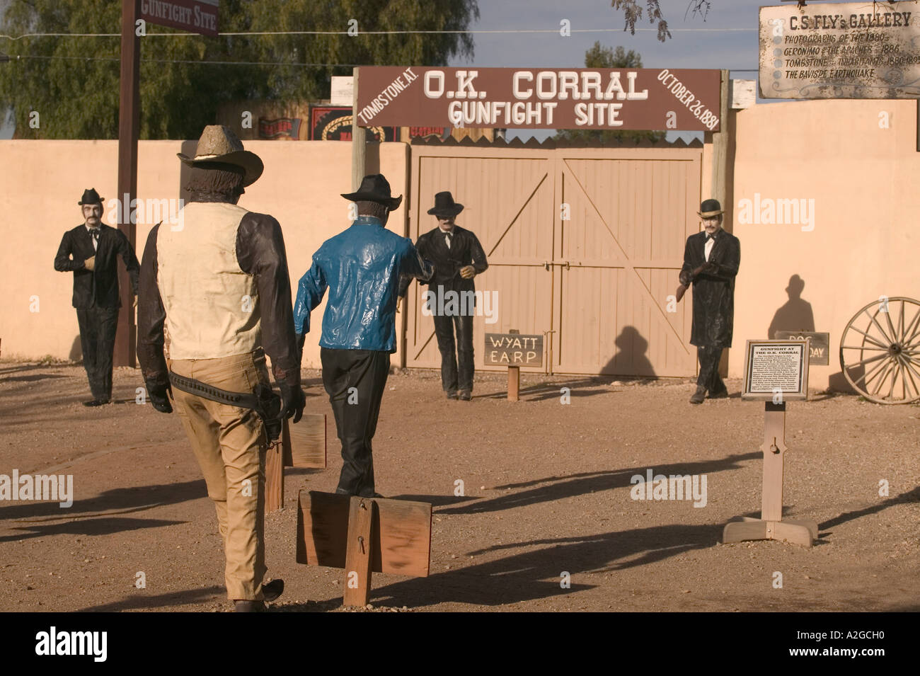 Ok corral gunfight hi-res stock photography and images - Alamy
