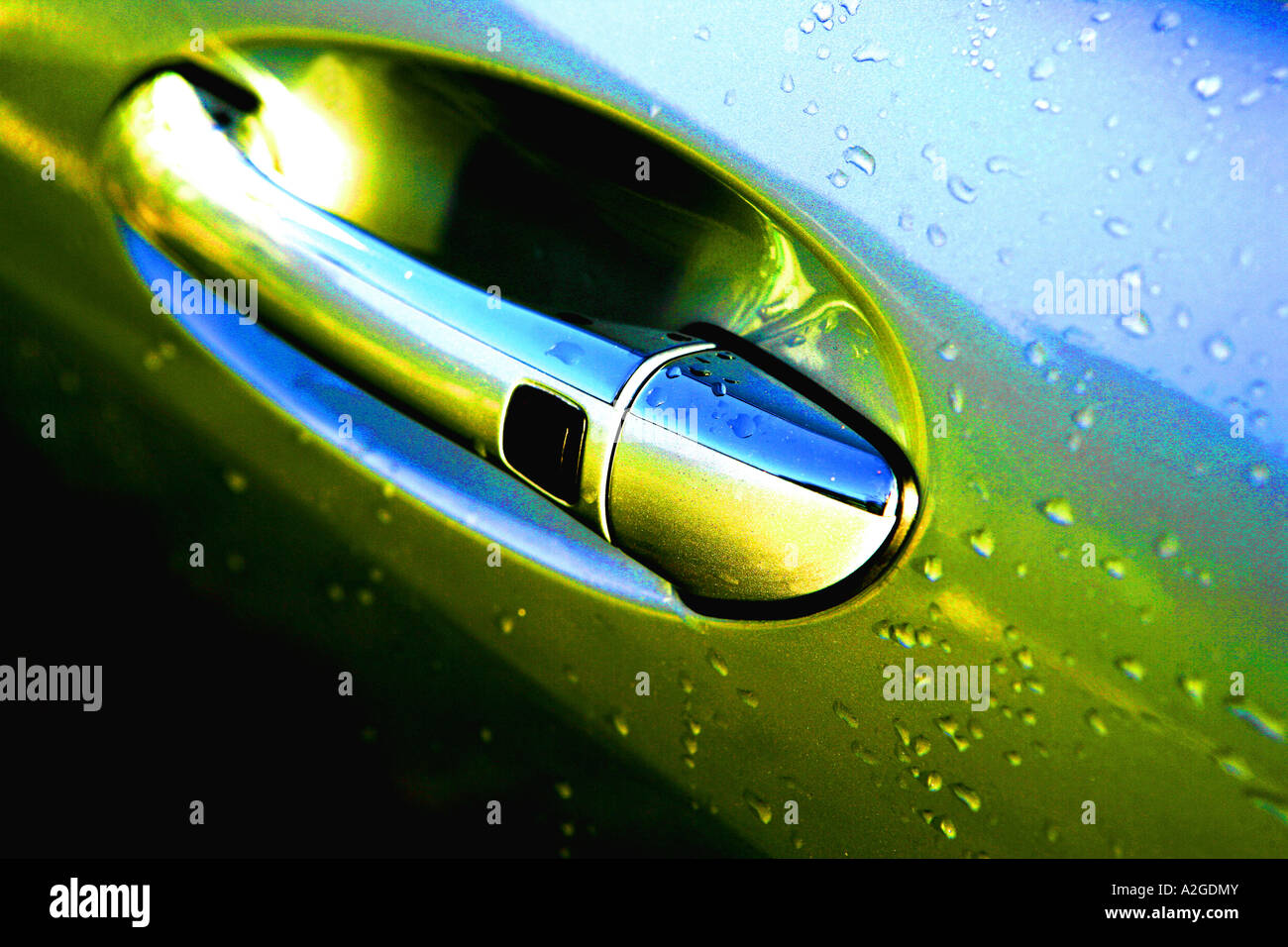 Mercedes door handle hi-res stock photography and images - Alamy