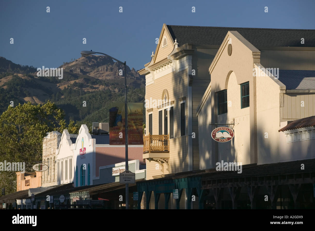 Napa california downtown hi-res stock photography and images - Alamy