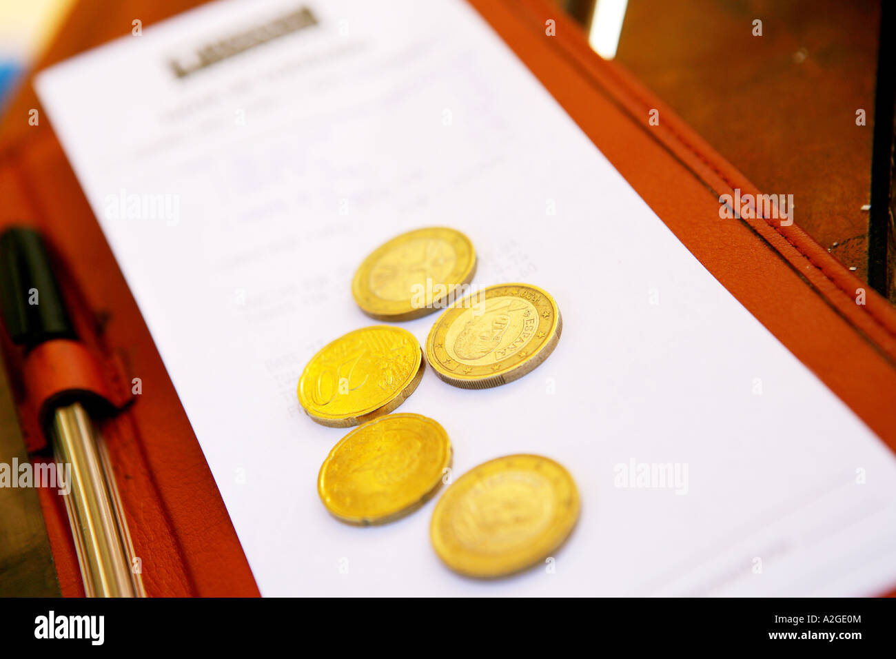 Catering receipt hi-res stock photography and images - Alamy