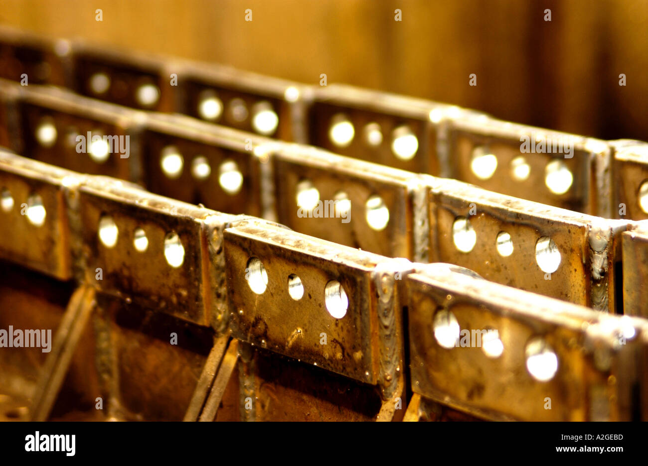 Industrial metal products in manufacturing plant Stock Photo - Alamy