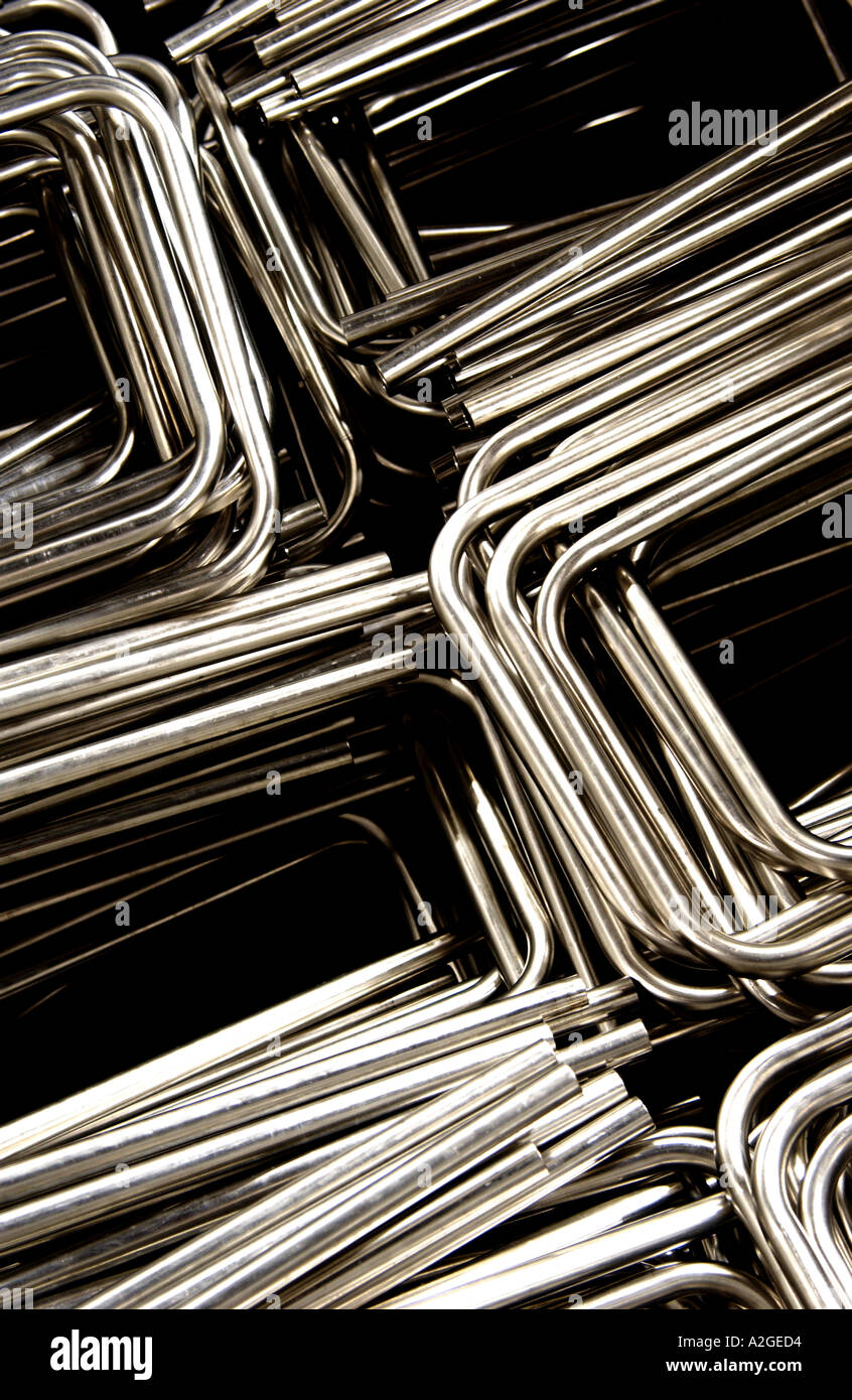 Metal product in manufacturing plant Stock Photo - Alamy