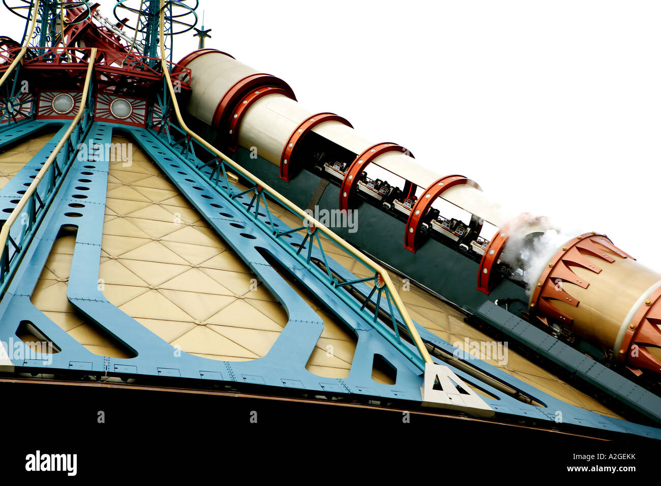 Space Mountain Ride Stock Photo - Alamy
