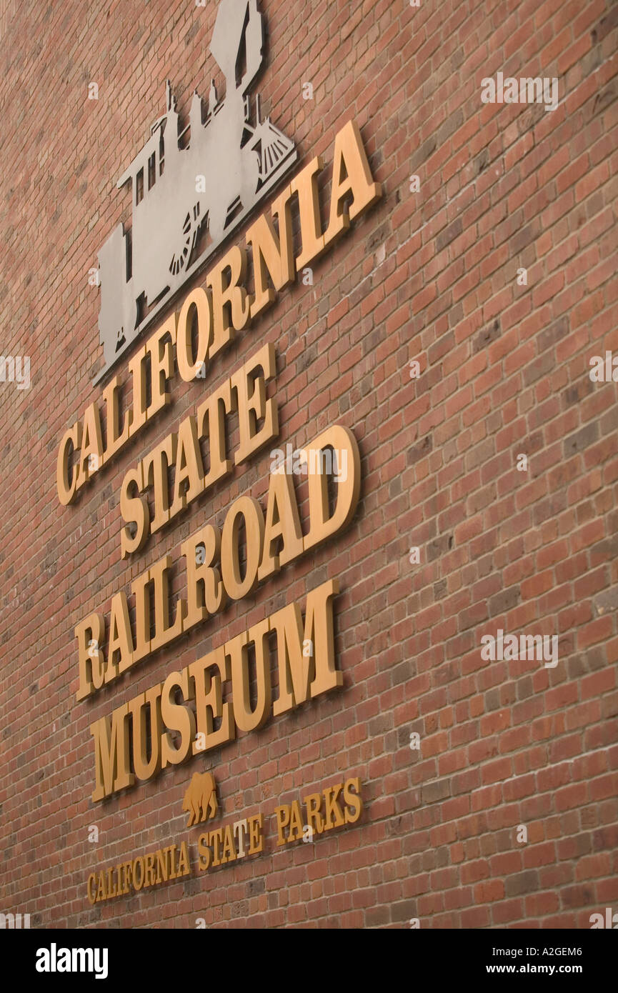 California state railroad museum hi-res stock photography and images ...