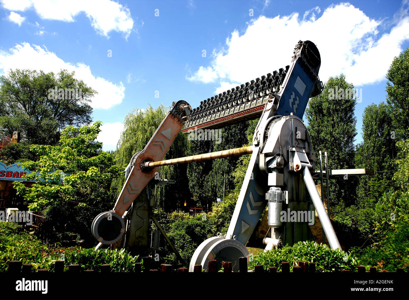 Theme Park Ride Stock Photo - Alamy