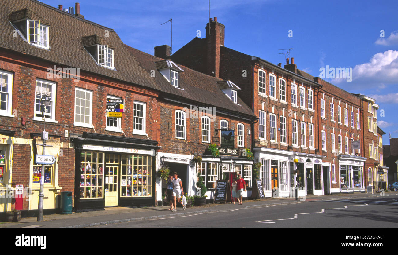 woburn High Street Stock Photo - Alamy