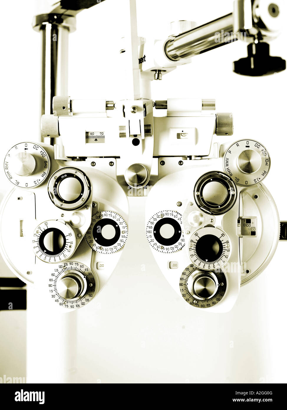 Phoropter vision tester hi-res stock photography and images - Alamy