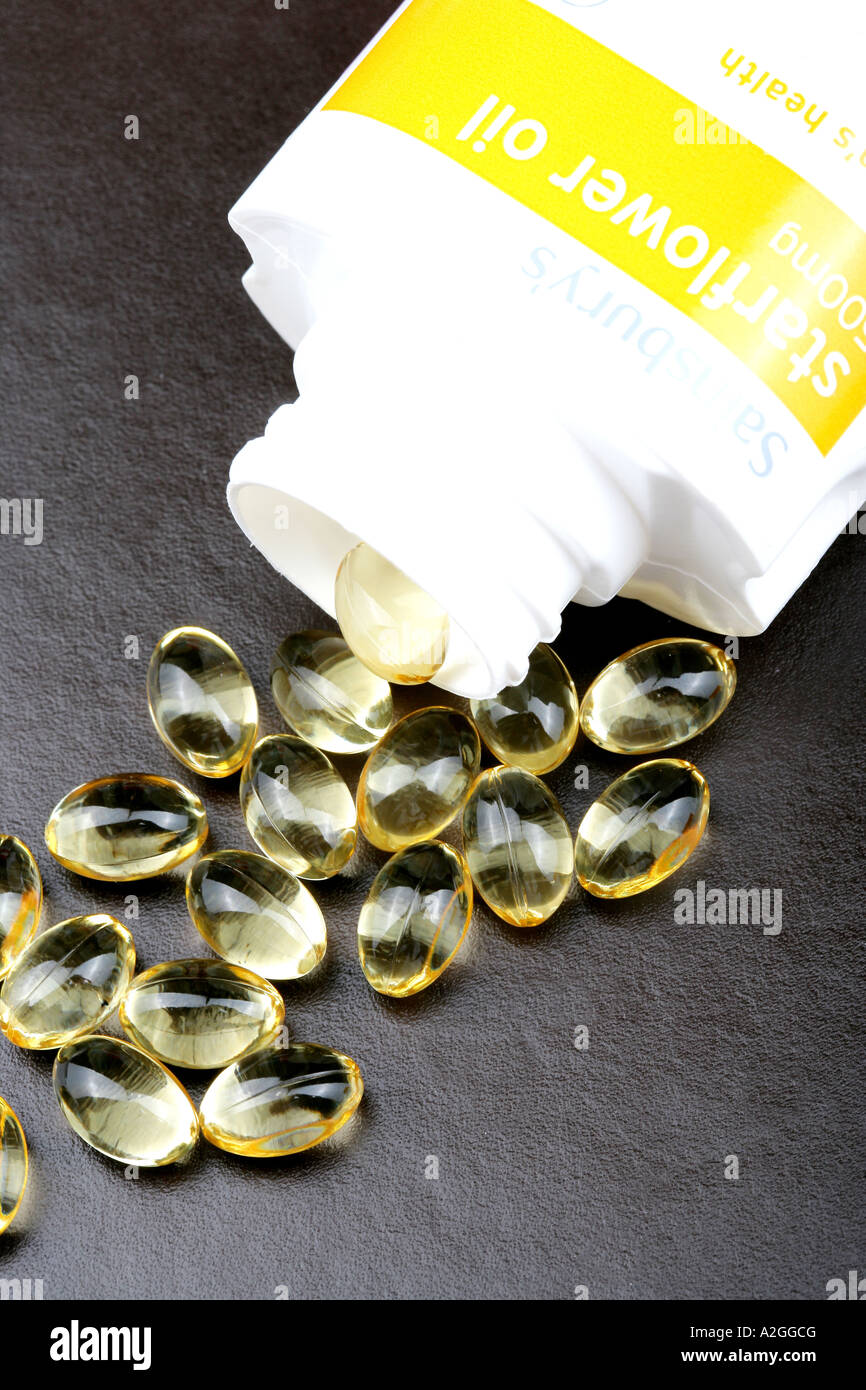 Starflower Oil Capsules Stock Photo - Alamy