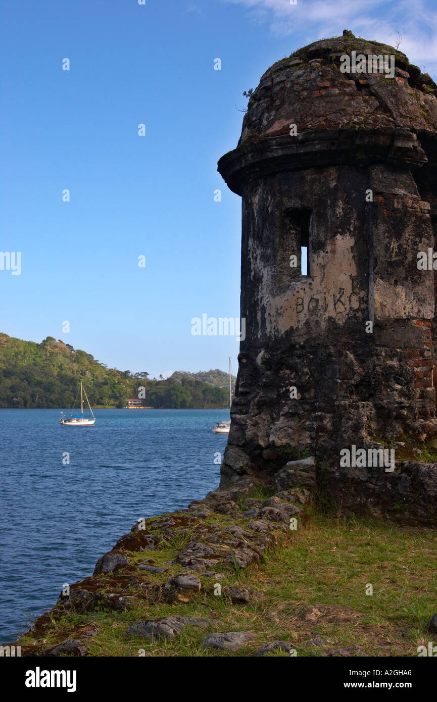 Panama portobello caribbean coast fort hi-res stock photography and ...