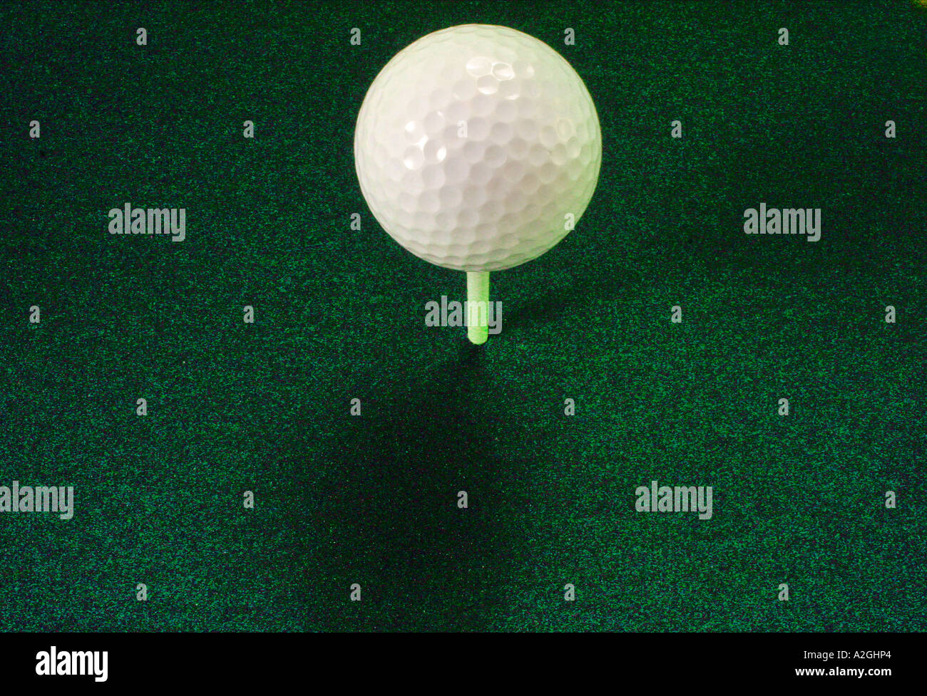 Golf Ball On Tee Peg High Resolution Stock Photography and Images - Alamy