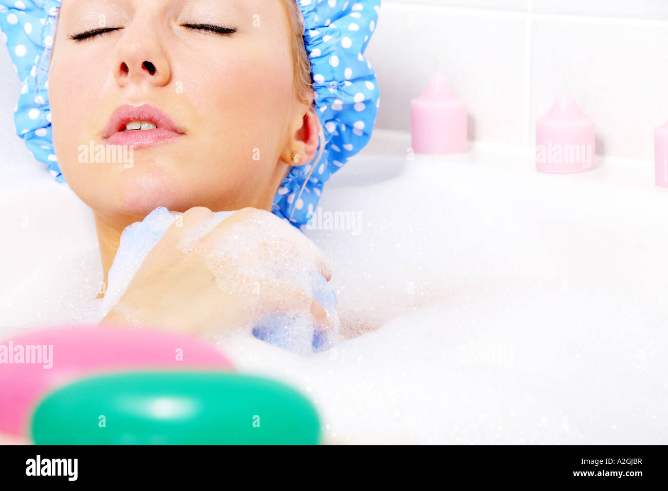 Showercap hi-res stock photography and images - Alamy