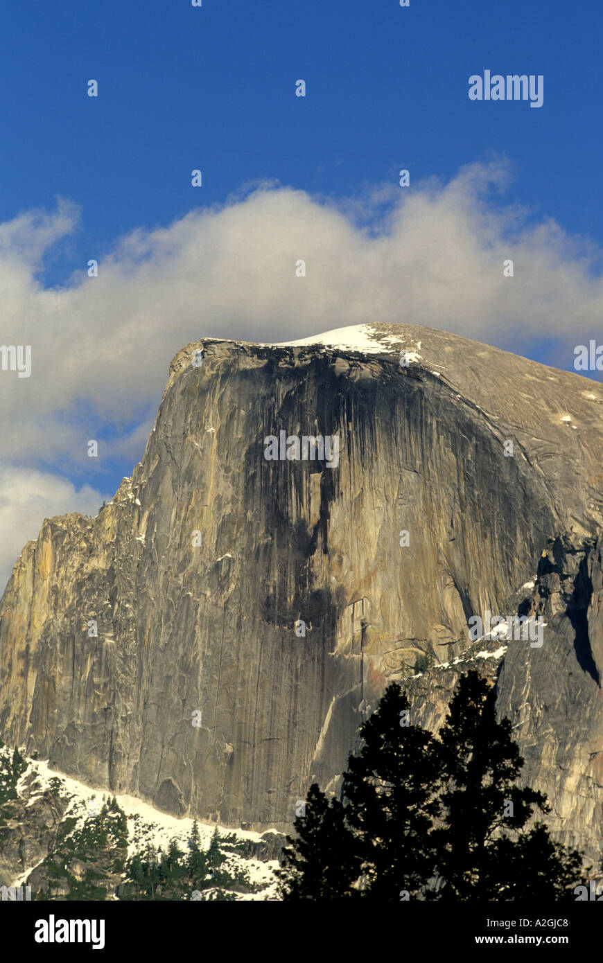 Half Dome mountain, Yosemite National Park California USA Stock Photo ...