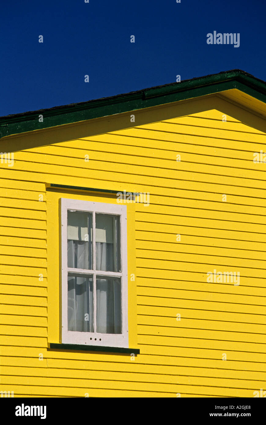window Bonavista Newfoundland Canada Stock Photo - Alamy