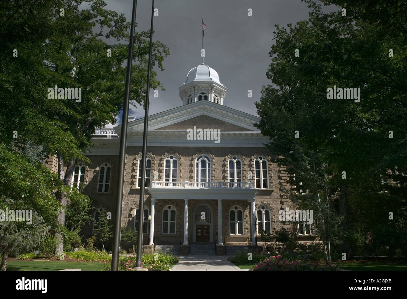 USA, Nevada, Carson City: Nevada State Capitol Exterior Stock Photo - Alamy