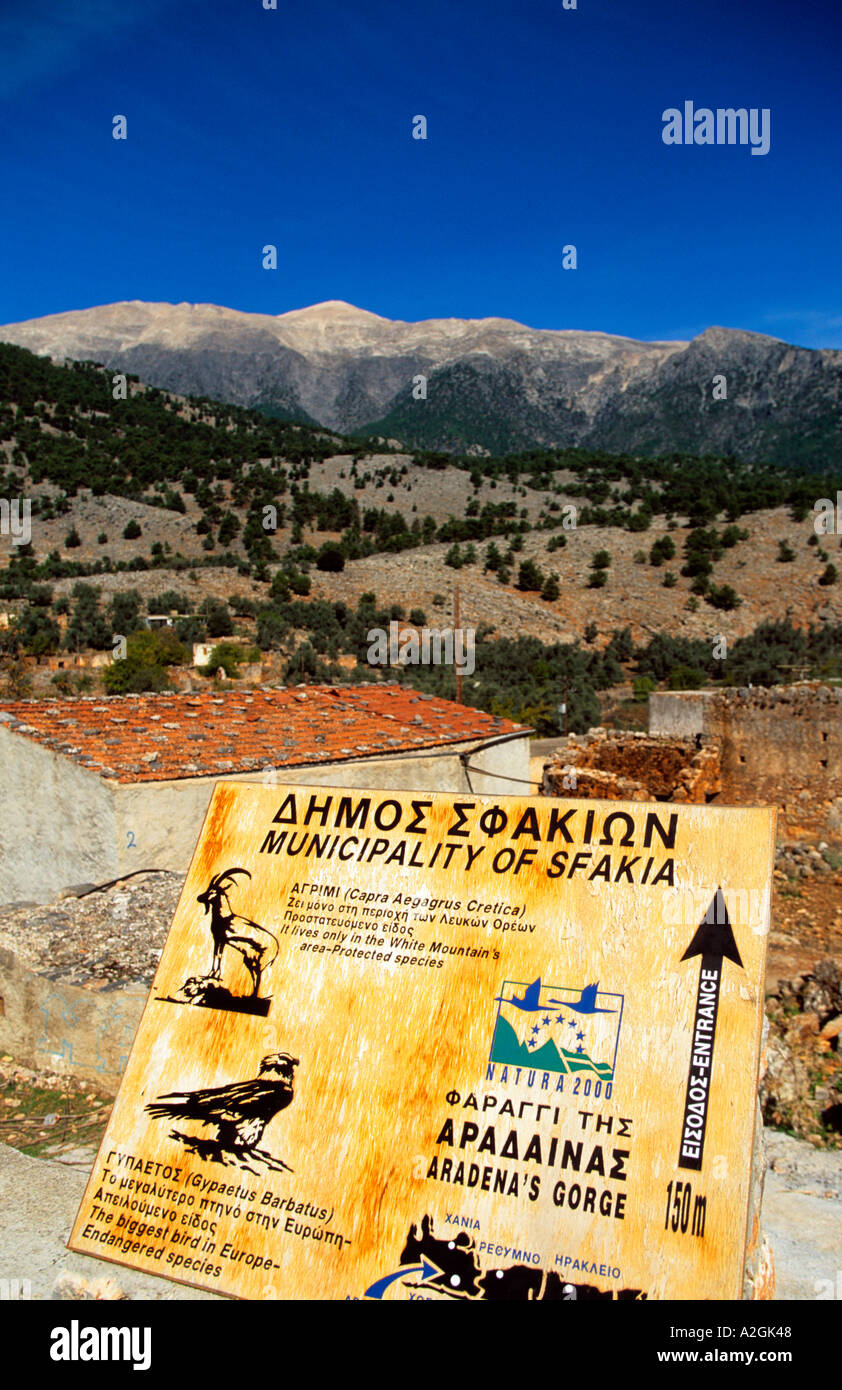 Aradena crete hi-res stock photography and images - Alamy