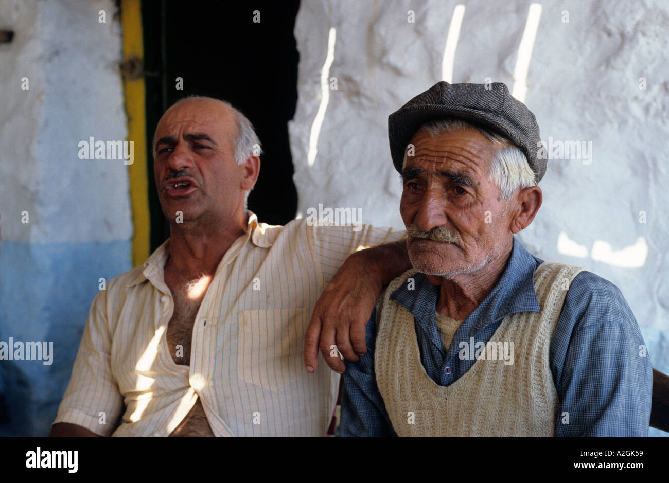 Greece greek faces portrait two hi-res stock photography and images - Alamy