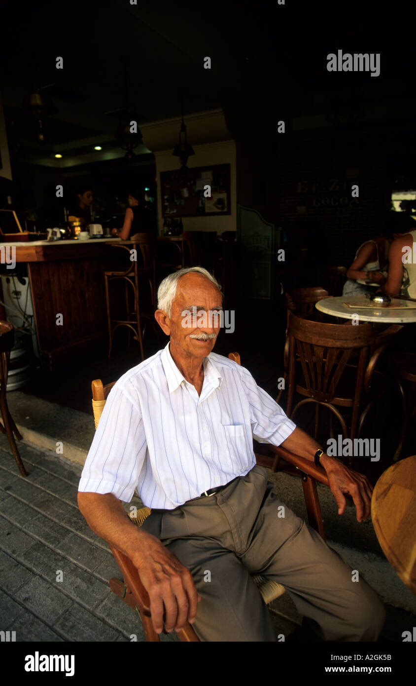 greece greek faces an old man Stock Photo - Alamy