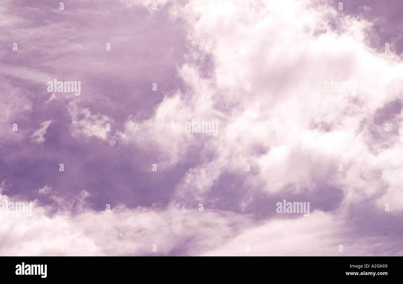 Clouds after a clearing storm Stock Photo - Alamy